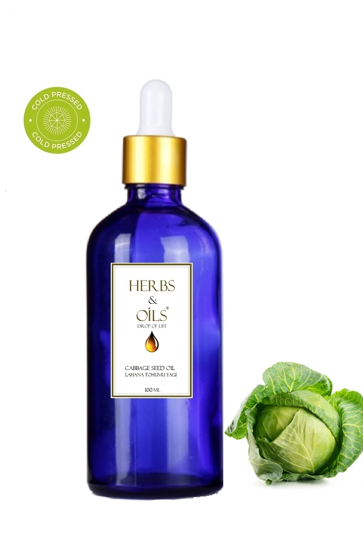 Herbs & Oils Cabbage Seed Oil Lahana Tohumu Yağı 100 ml – Cocos Hills